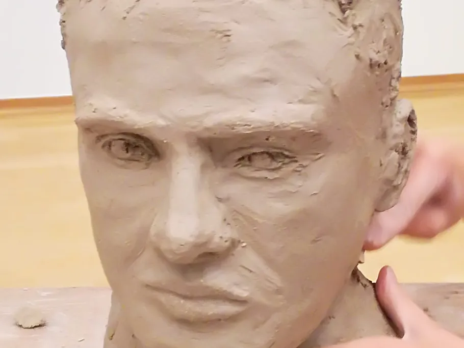 Portraitmodellieren - ein plastisches Portrait aus Ton | konfetti
