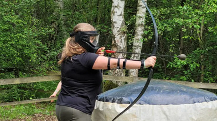 ArrowTag am Störmthaler See bei Leipzig | konfetti