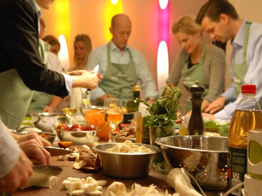 Kochkurs für Gruppen in München | konfetti