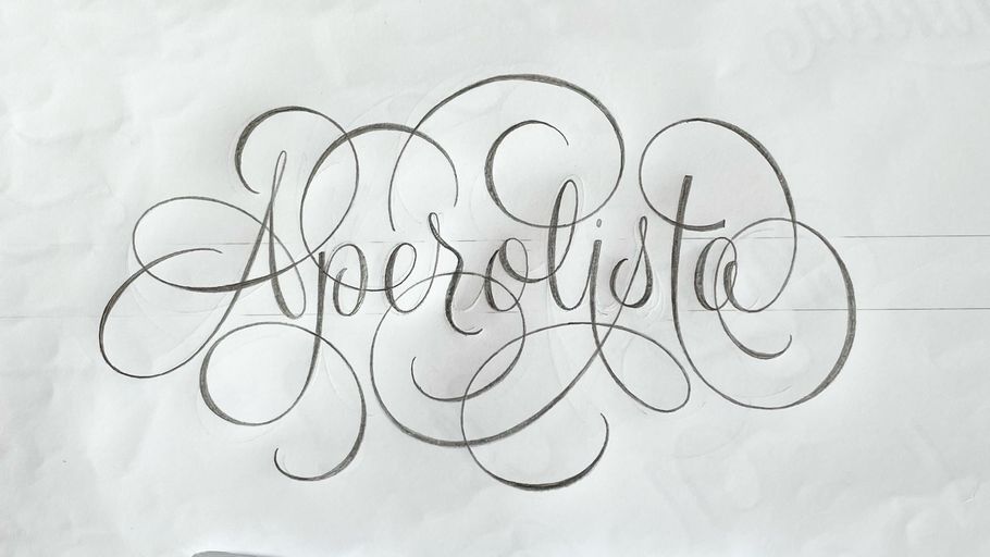 Hand lettering workshop - Schnörkel DELUXE in Munich | konfetti