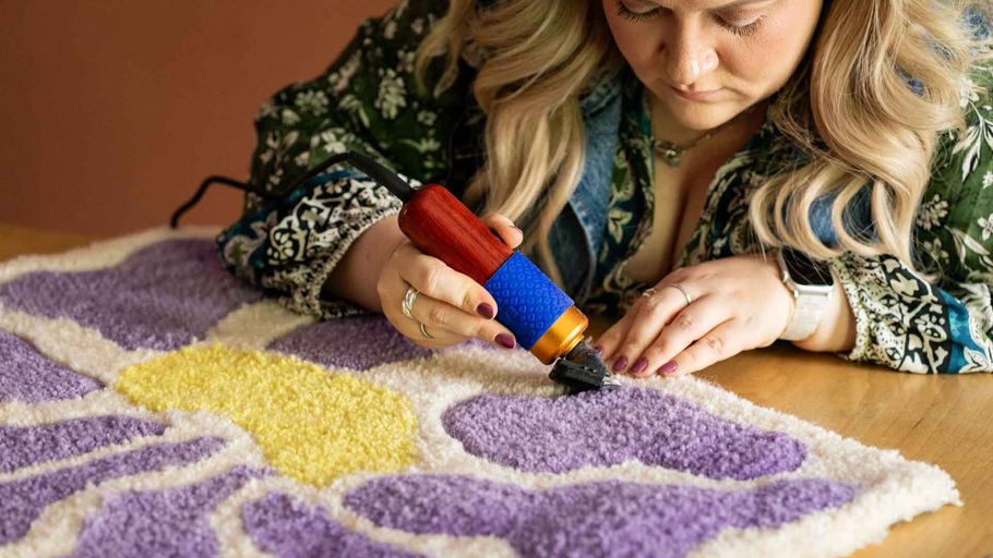 Tufting Workshop in Leipzig: Gestalte Deinen Teppich | konfetti